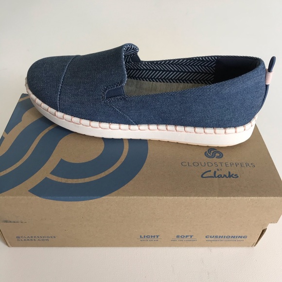 Clarks | Shoes | Clarks Step Glow Cloudsteppers Slipon Shoes | Poshmark